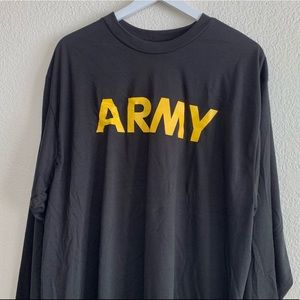 U.S. Army | Shirts | Us Army Physical Fitness Long Sleeve Tshirt | Poshmark